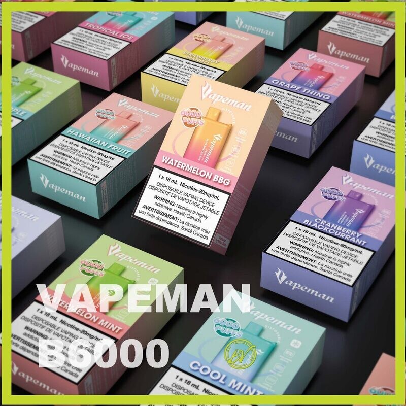 VAPEMAN B6000 | Bravo Vape