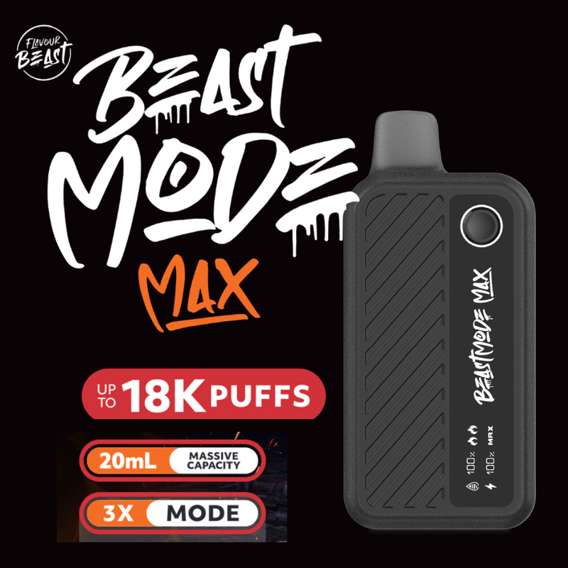 FLAVOUR BEAST BEAST MODE MAX 18K Disposable Vape (20ml) | Bravo Vape
