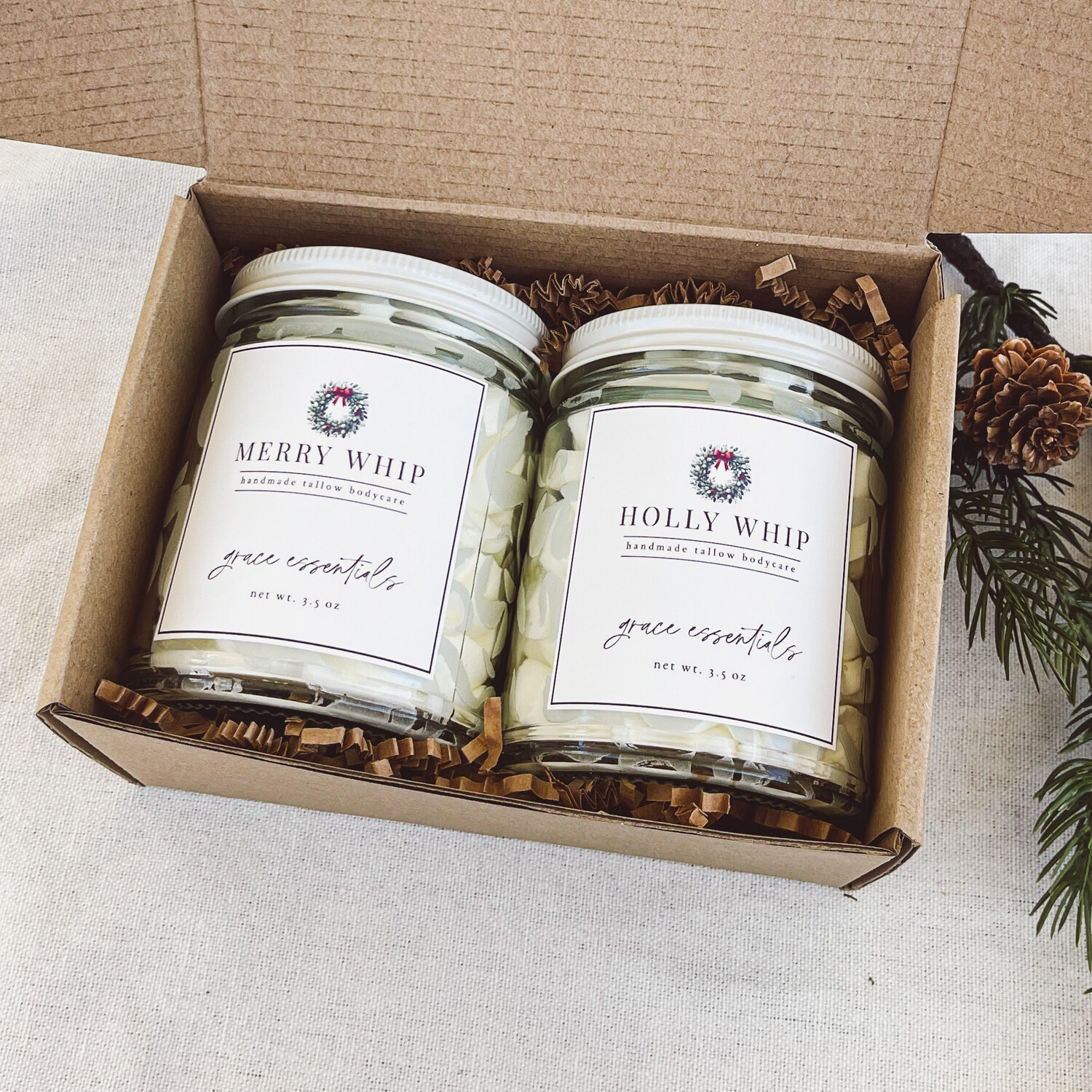 Tallow Whip Gift Box Set || Tallow Skincare || Whipped Tallow ...