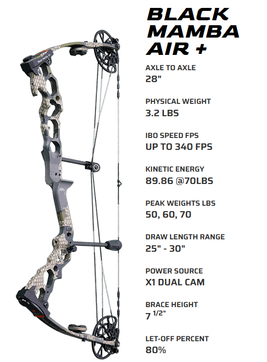 APA Archery Black Mamba Air