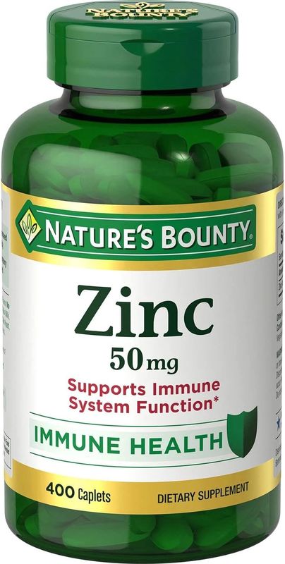 Nature's Bounty Zinc 50mg - 400 Tablets