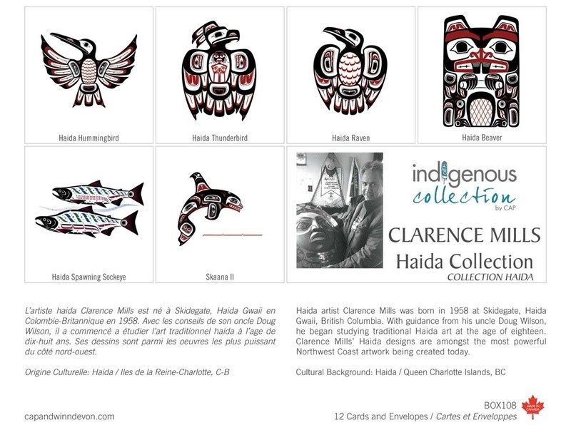 BOX NOTE CARD - HAIDA COLLECTION