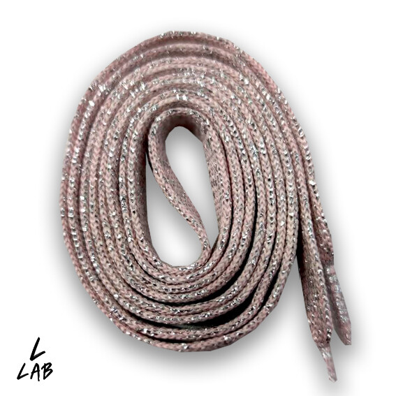 LACCI COLORATI Rosa Argento | Lilly Scarpe