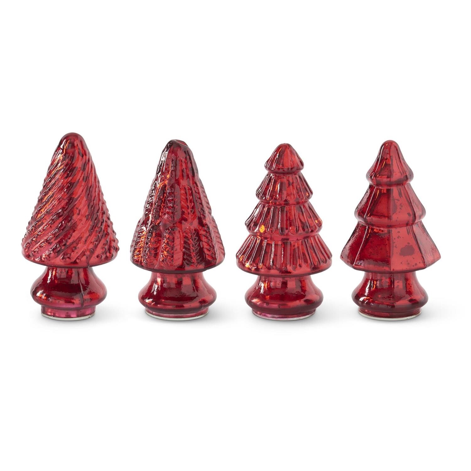 Mini Mercury Glass Christmas Trees