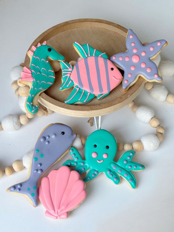 5/03 Royal Icing Cookie Class: Under the Sea