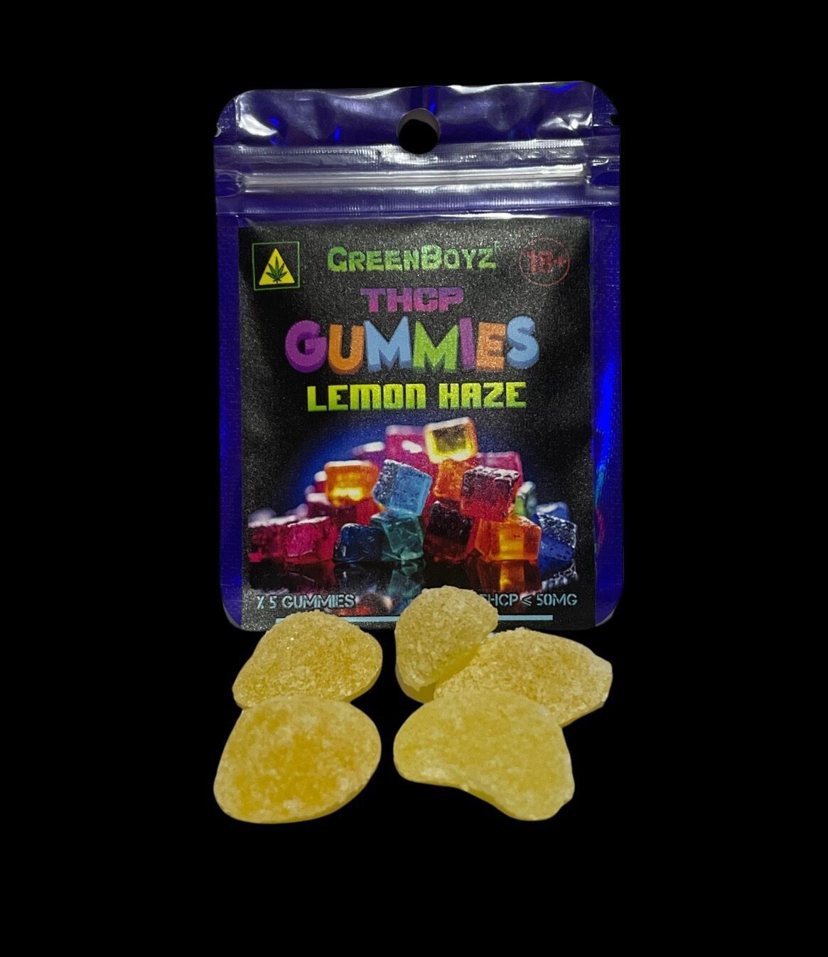 THCP GUMMIES LEMON HAZE x5 20gr