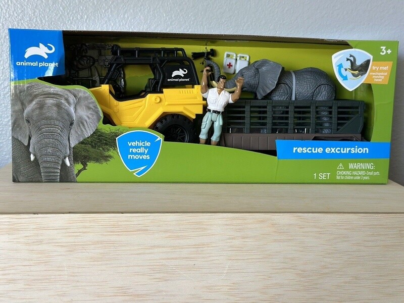 Animal Planet Rescue Excursion Safari Playset