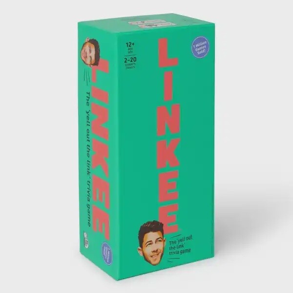 Big Potato Nick Jonas Edition Linkee Party Trivia Card Game