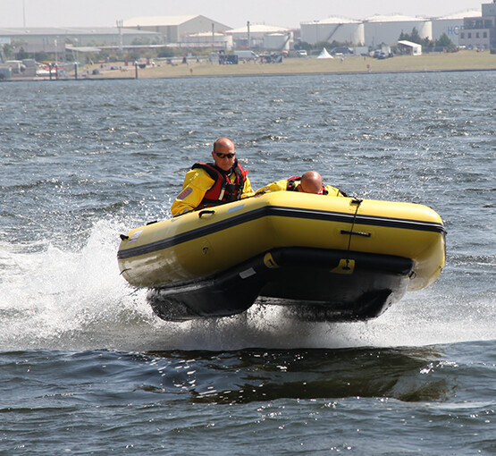 Rescue Boats and Rescue Rafts.