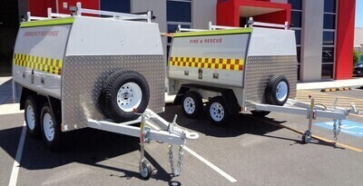 Emergency response trailers