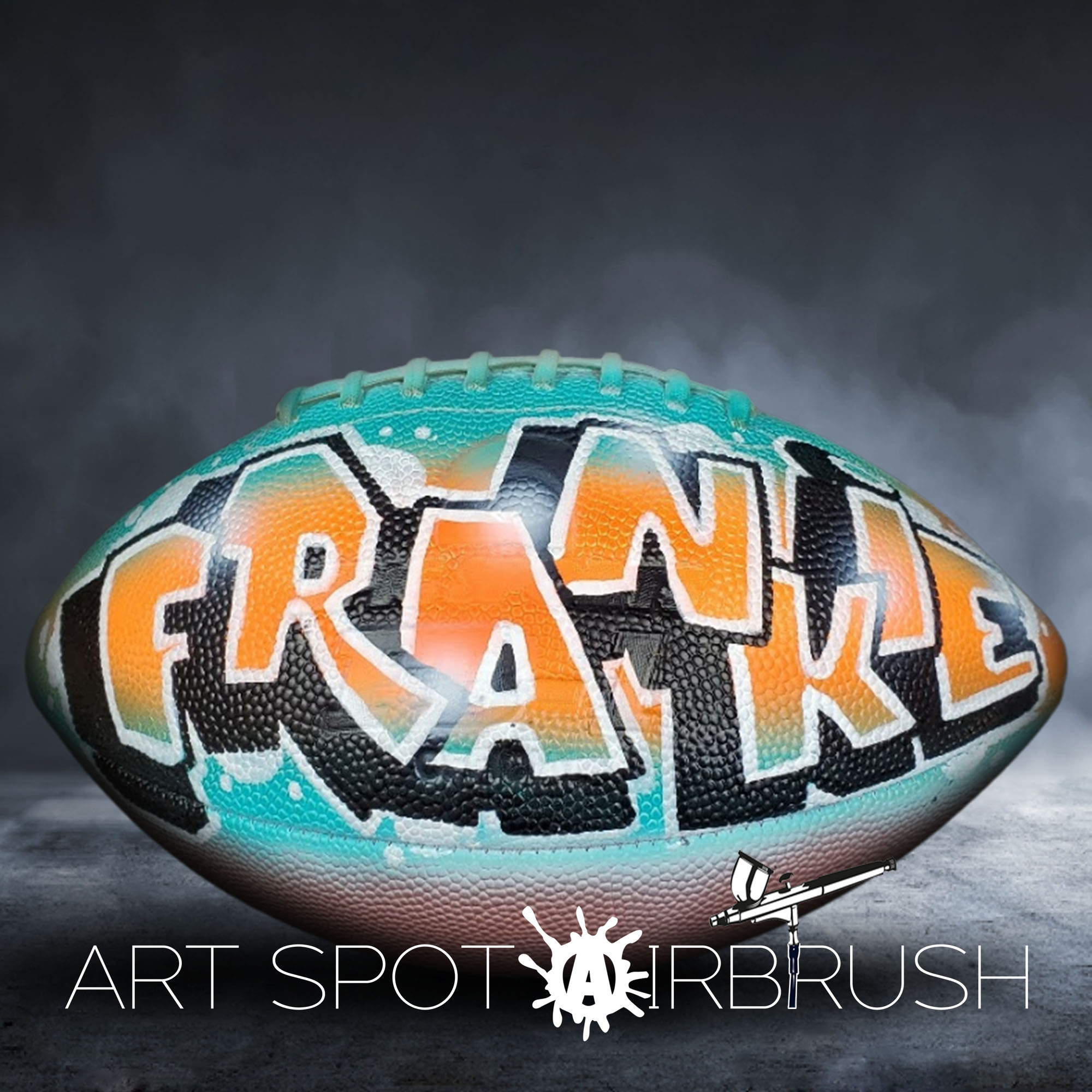Airbrush Football Designs