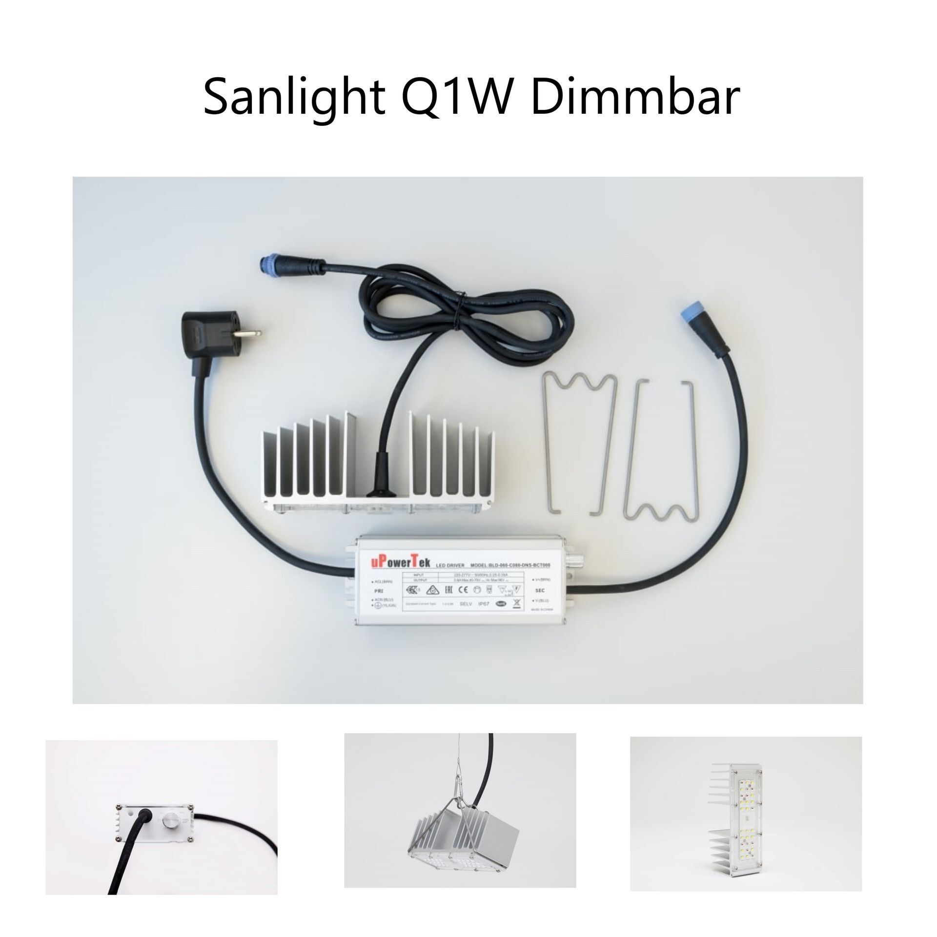 Homebox R120 x 90 x 180 + 5 x Sanlight Q1W Dimmbar + Profan Venti + Prohygro