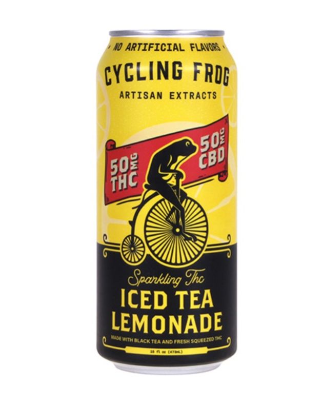 Cycling Frog 50mg THC Sparkling Lemonade | 16oz
