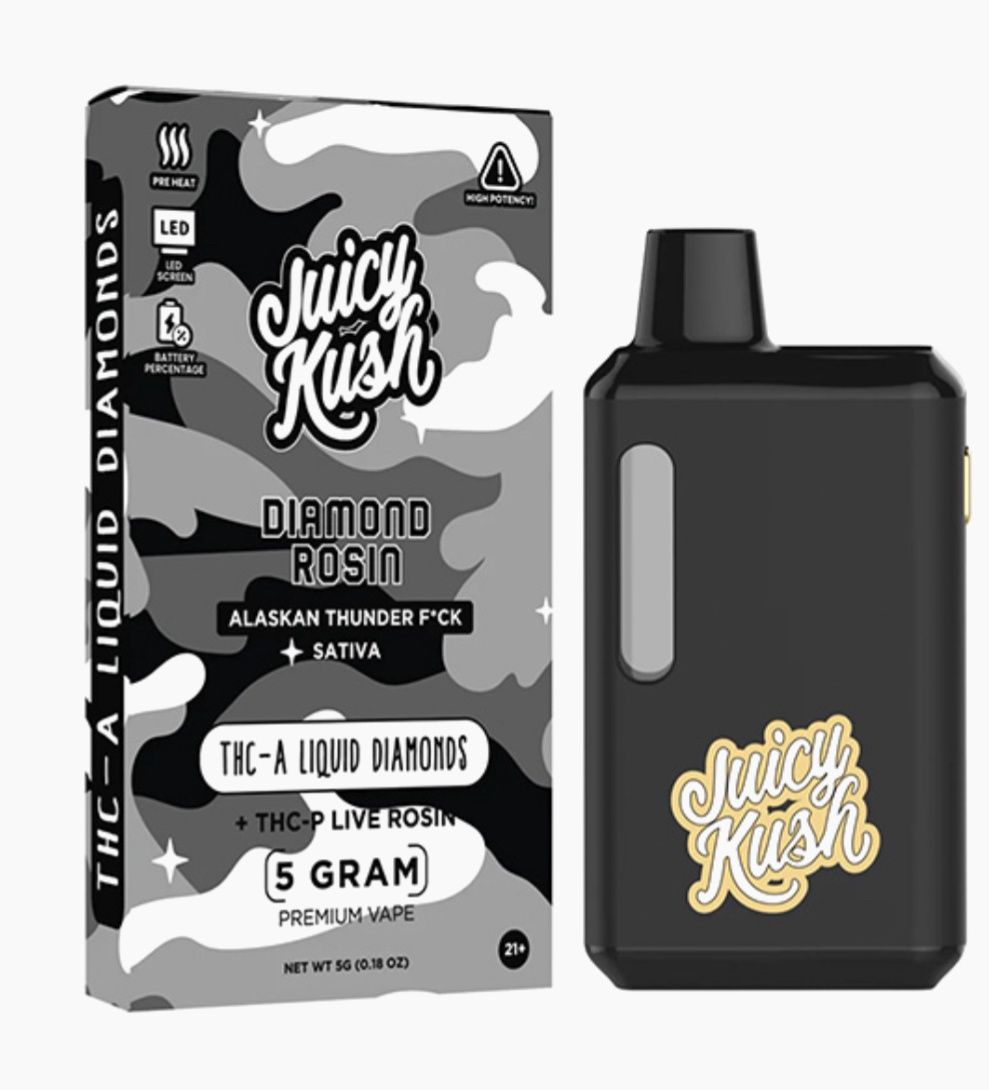 JUICY KUSH DIAMOND ROSIN THC-A DISPOSABLE | 5G