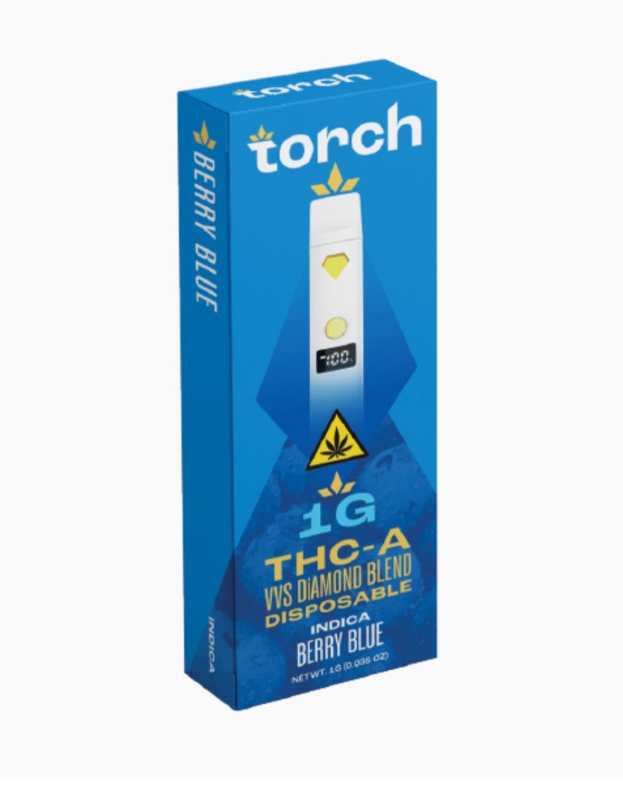 TORCH THC-A VVS DIAMOND BLEND DISPOSABLE | 1G