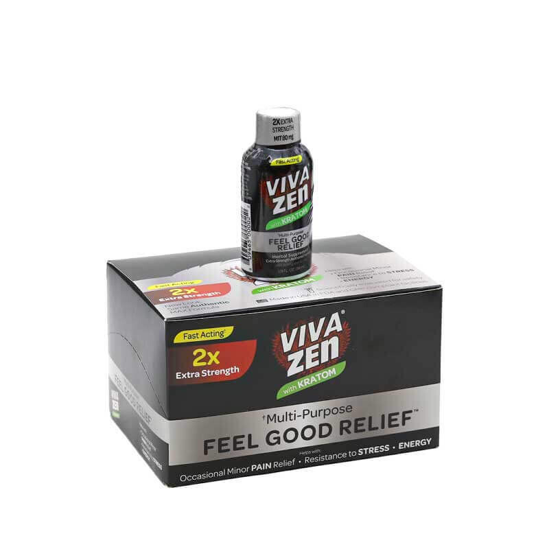 Viva Zen 2X Extra Strength KR Shots 1.9oz (56ml)