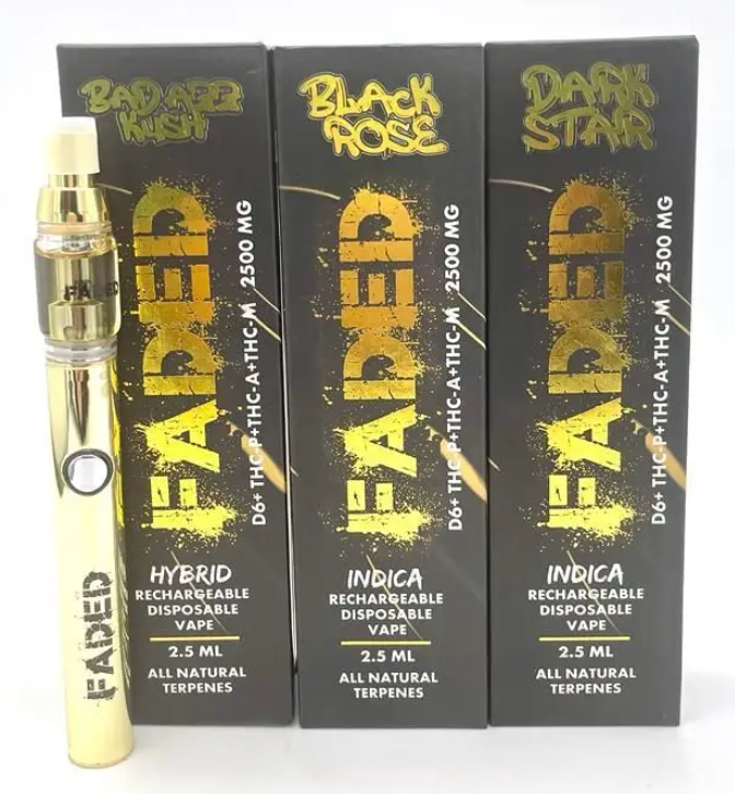 FADED Mixed Blend 2.5G D6+ THC-P + THC-A + THC-M