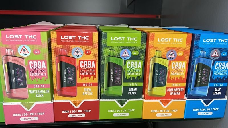 Lost THC V3 Disposable | CB9A Live Concentrate | 7500mg