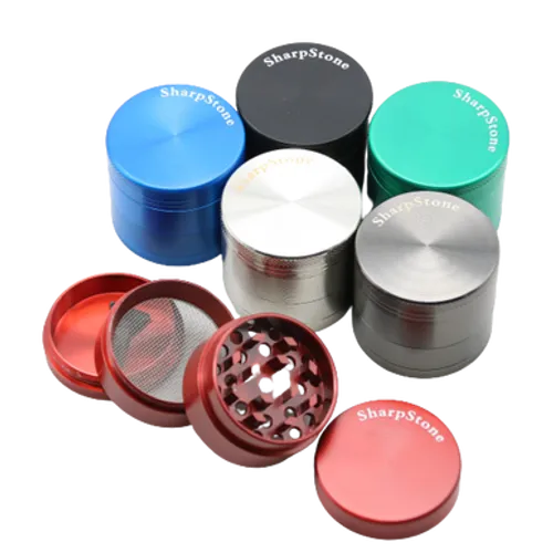 Sharpstone Zinc Metallic 3 Part Grinder (DK5867) | 50mm