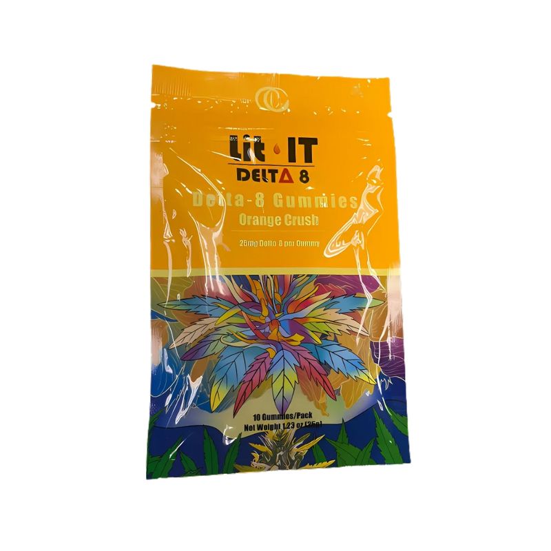 Lit It Delta 8 Gummies | 10 Count 25mg D8 per Gummy