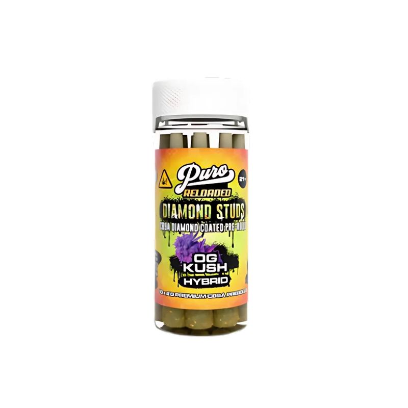 Puro Reloaded Diamond Studz THC-P Pre-Rolls