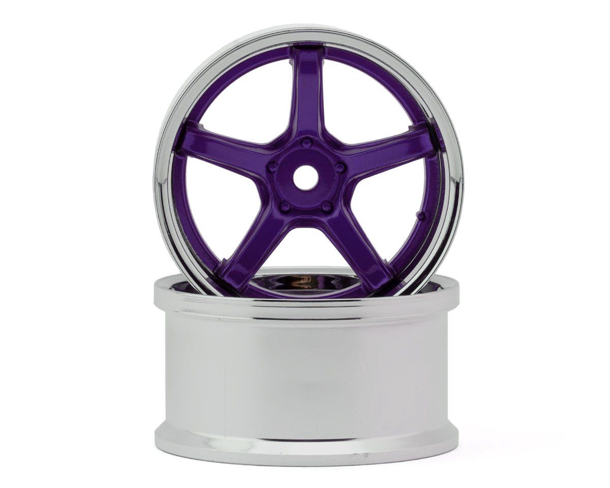 LAB Work Emotion T5R 1/10 2-Piece Concave Drift Wheels (Candy Purple ...
