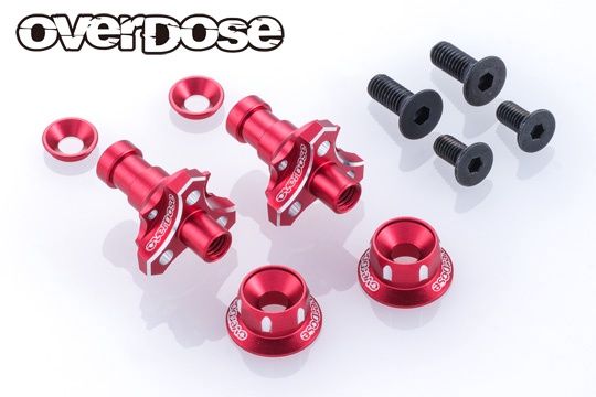 Overdose - Aluminum One Piece Axle Shaft Type-2 (For 0D/RWD Front/7mm ...