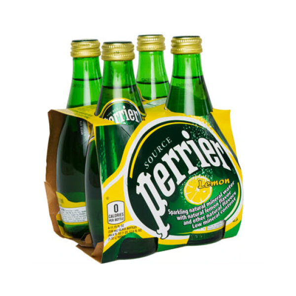 PERRIER SPARKLING WATER LEMON 24X330ML GL