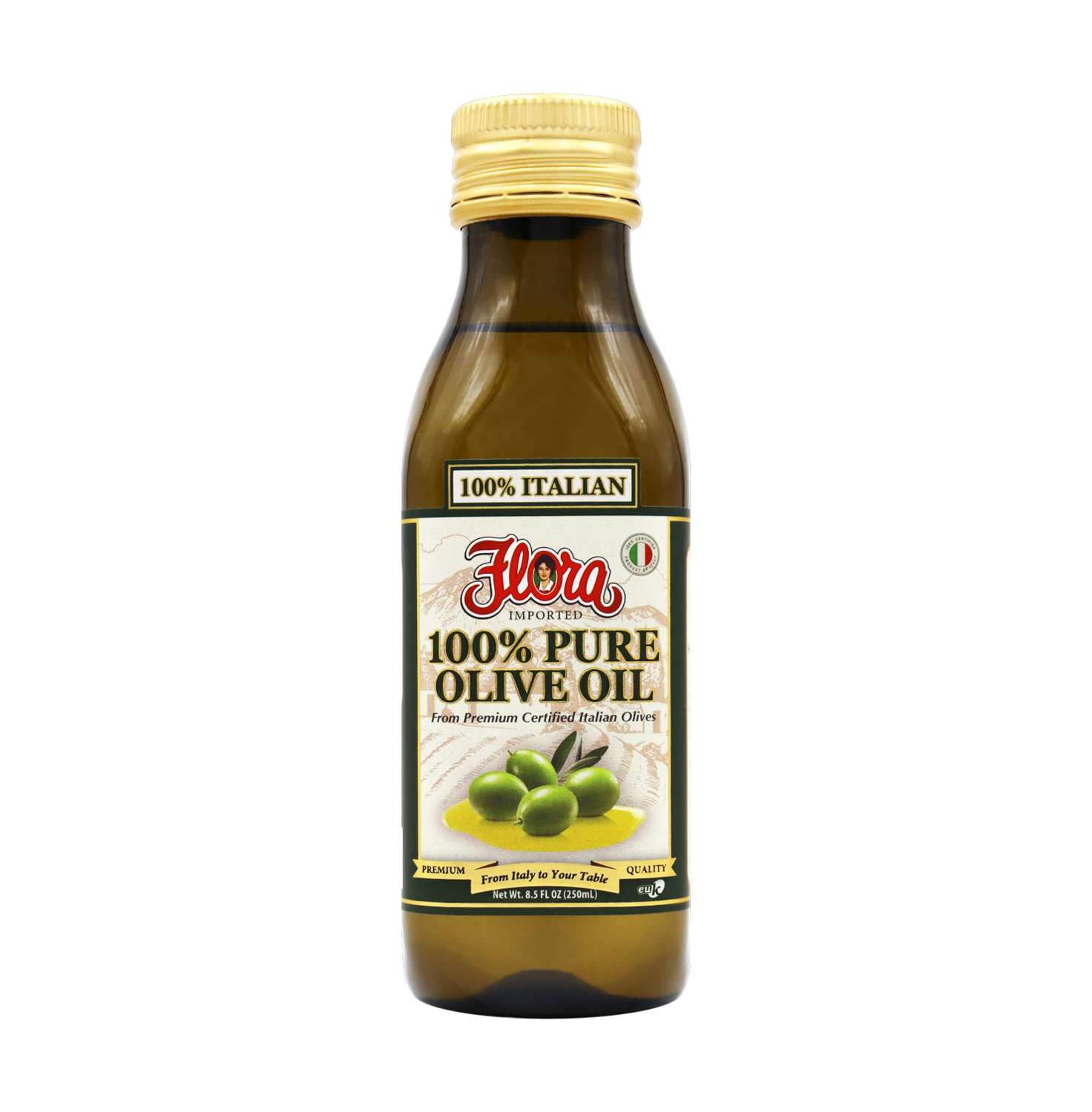 FLORA 100% OLIVE OIL 12X250ML