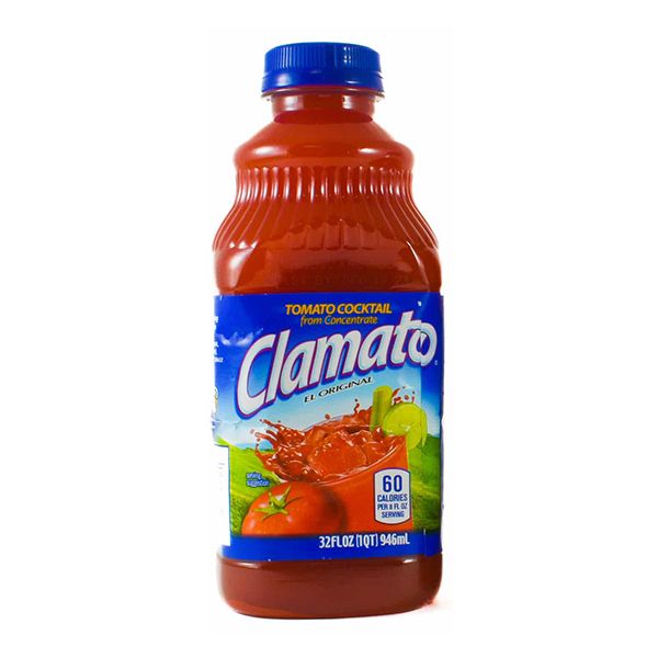 CLAMATO TOMATO COCKTAIL JUICE 12X32OZ