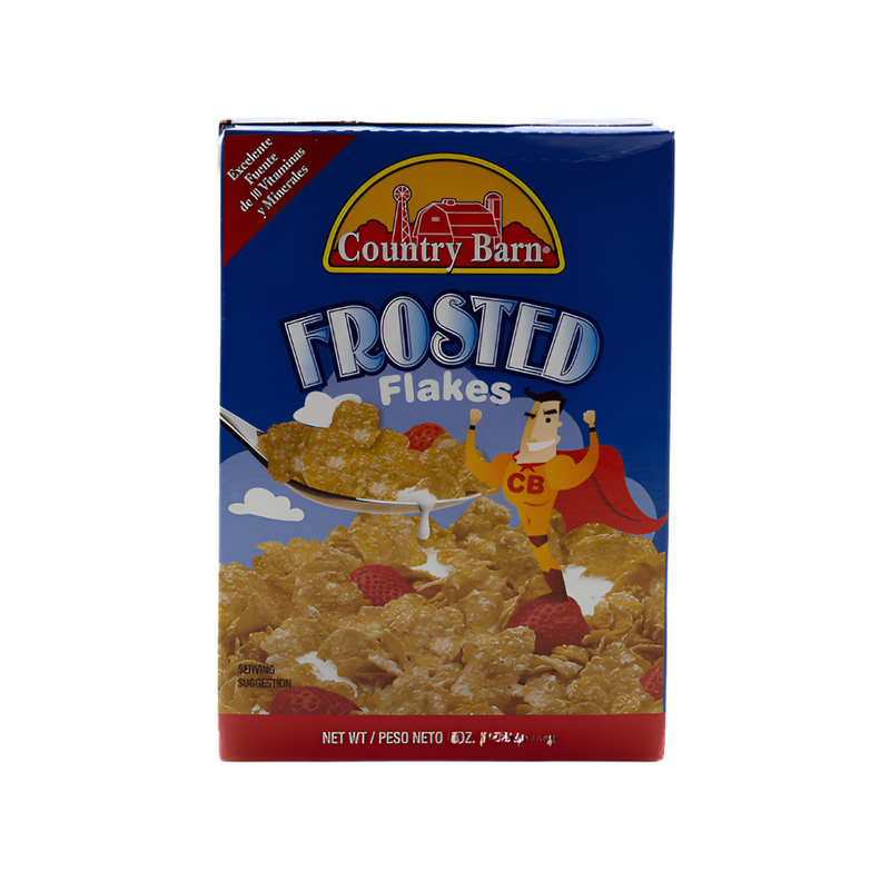 COUNTRY BARN FROSTED FLAKES CEREAL 12X7OZ