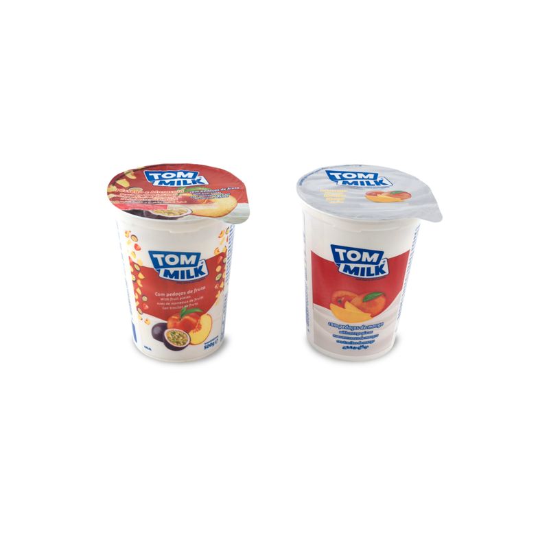 TOM MILK FRUIT PIECES DAIRY DESSRT 12X500G