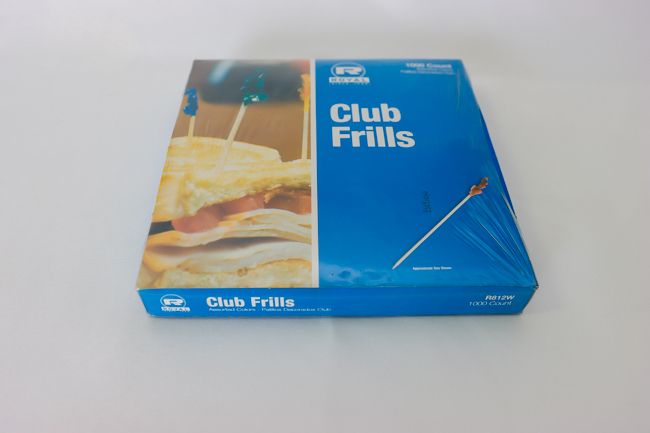 Royal 4" Toothpick Frills 1000ct