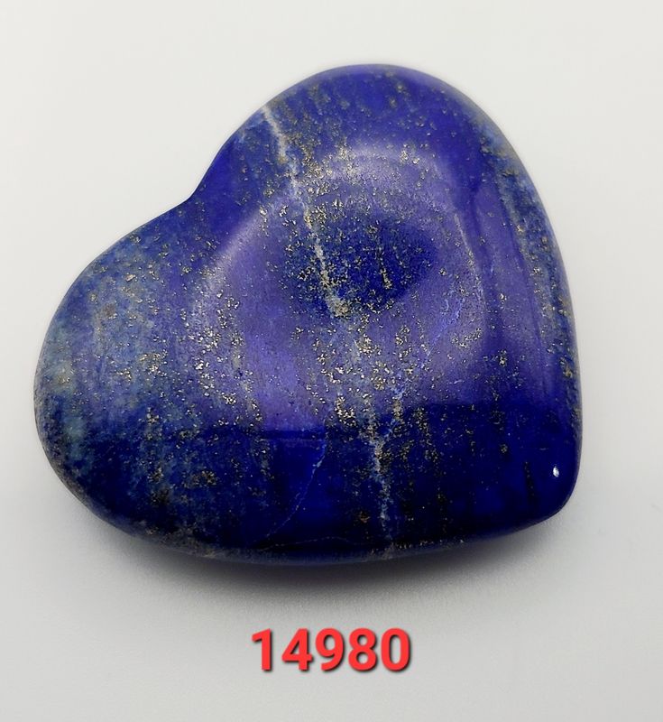 50 GRAM LAPIS HEART