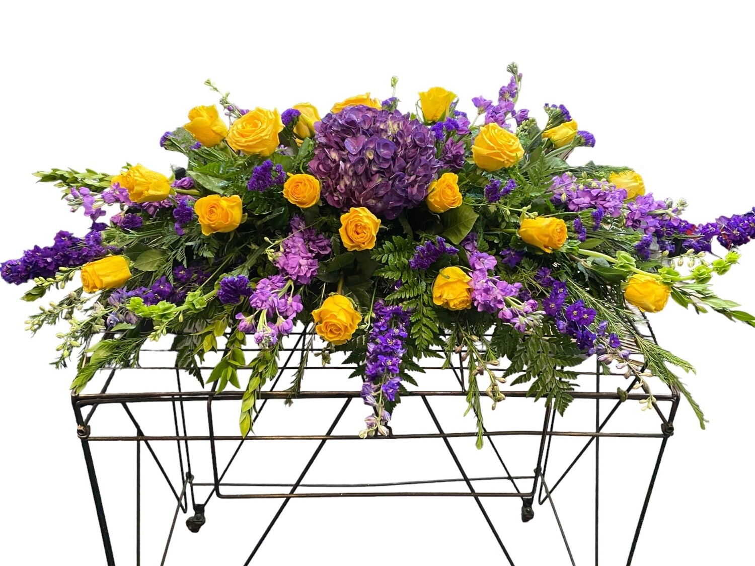 Purple Paradise Casket Piece