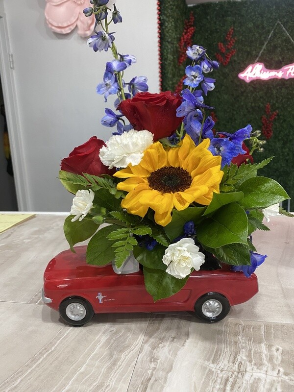 Cars Floral Arrangement