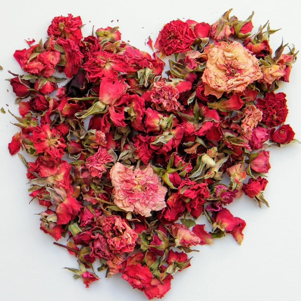 Dried roses: rose products, flowers, buds, petals - Buy dried flowers