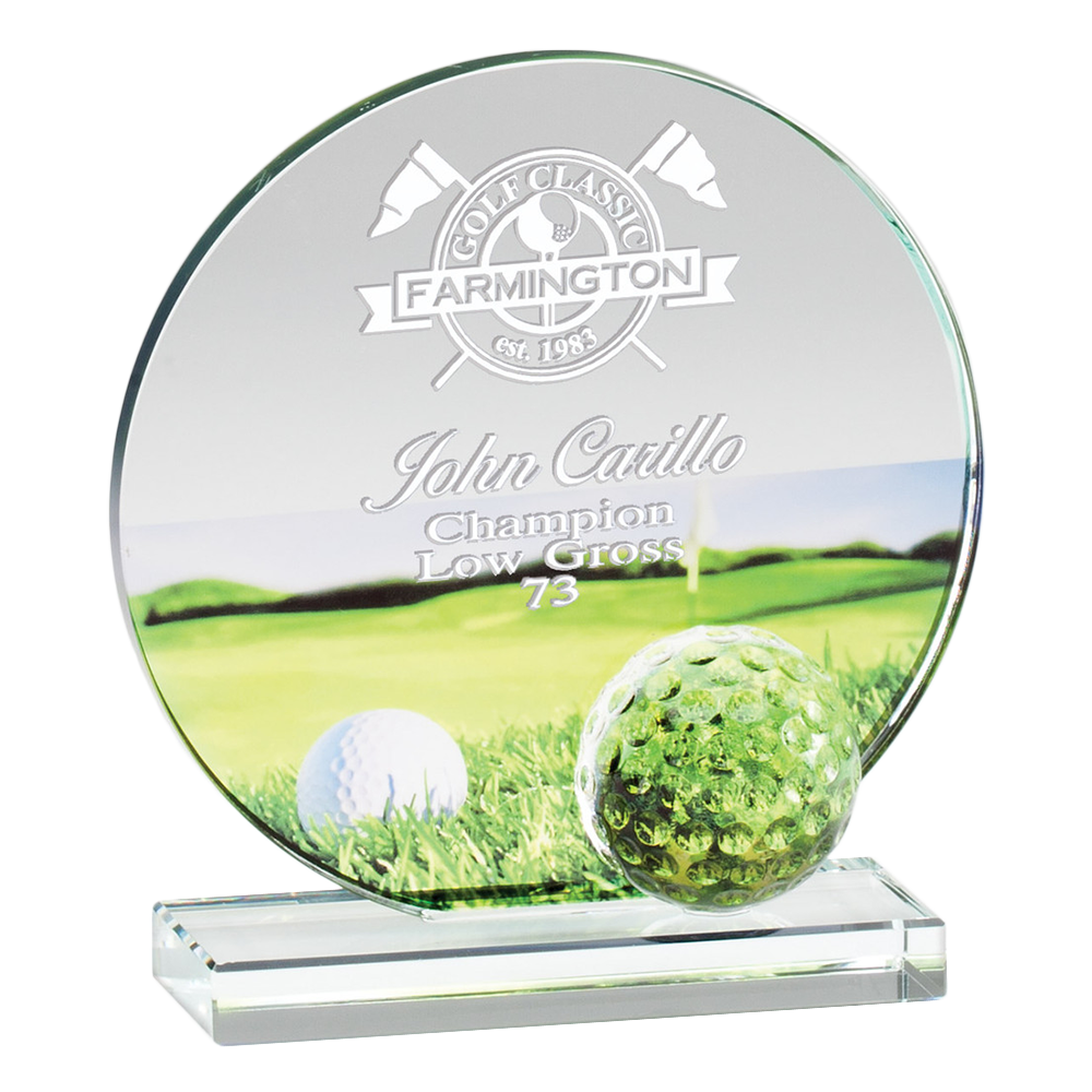 Glass Golf Scene Award