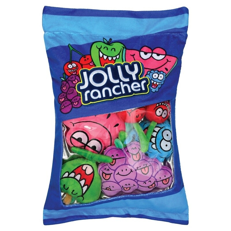 Jolly Rancher packaging plush
