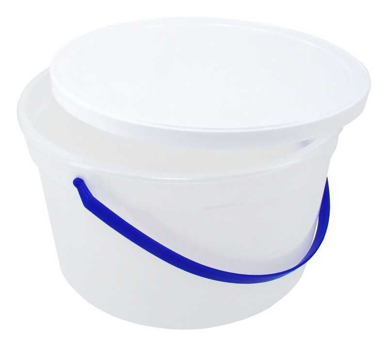 Ice cream Bucket w/ Lid (HDPE Tub) Natural