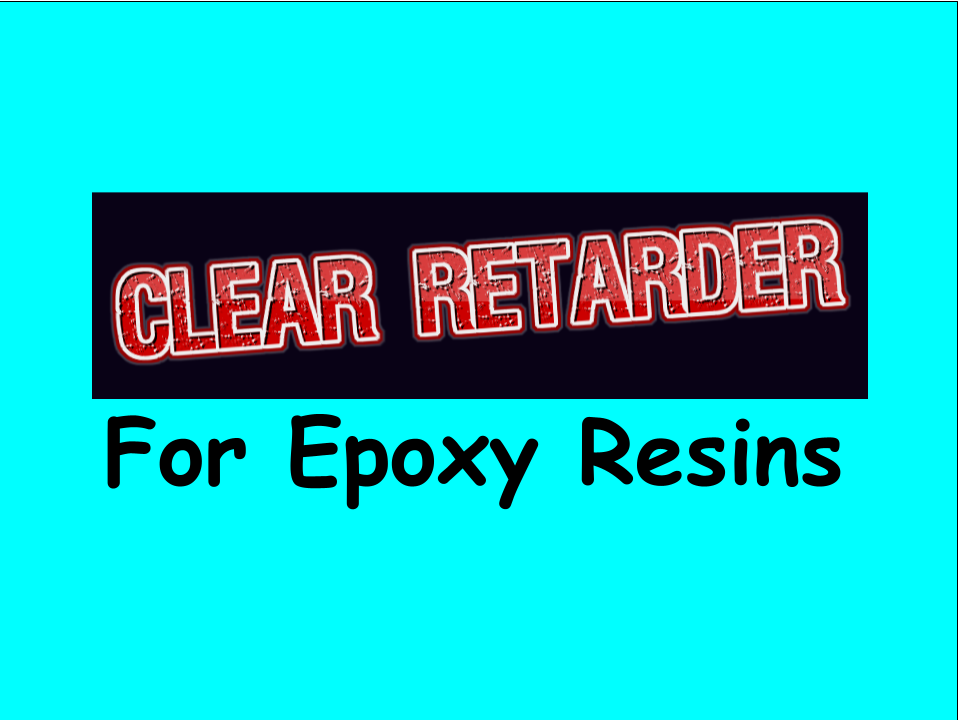 Clear Retarder Kit (for Epoxy Resins) - Slows down your favourite epoxy ...