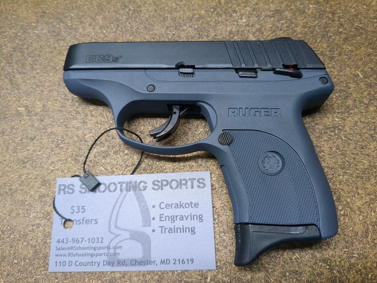 Ruger, EC9s, Striker Fired, Semi-automatic, Polymer Frame Pistol ...