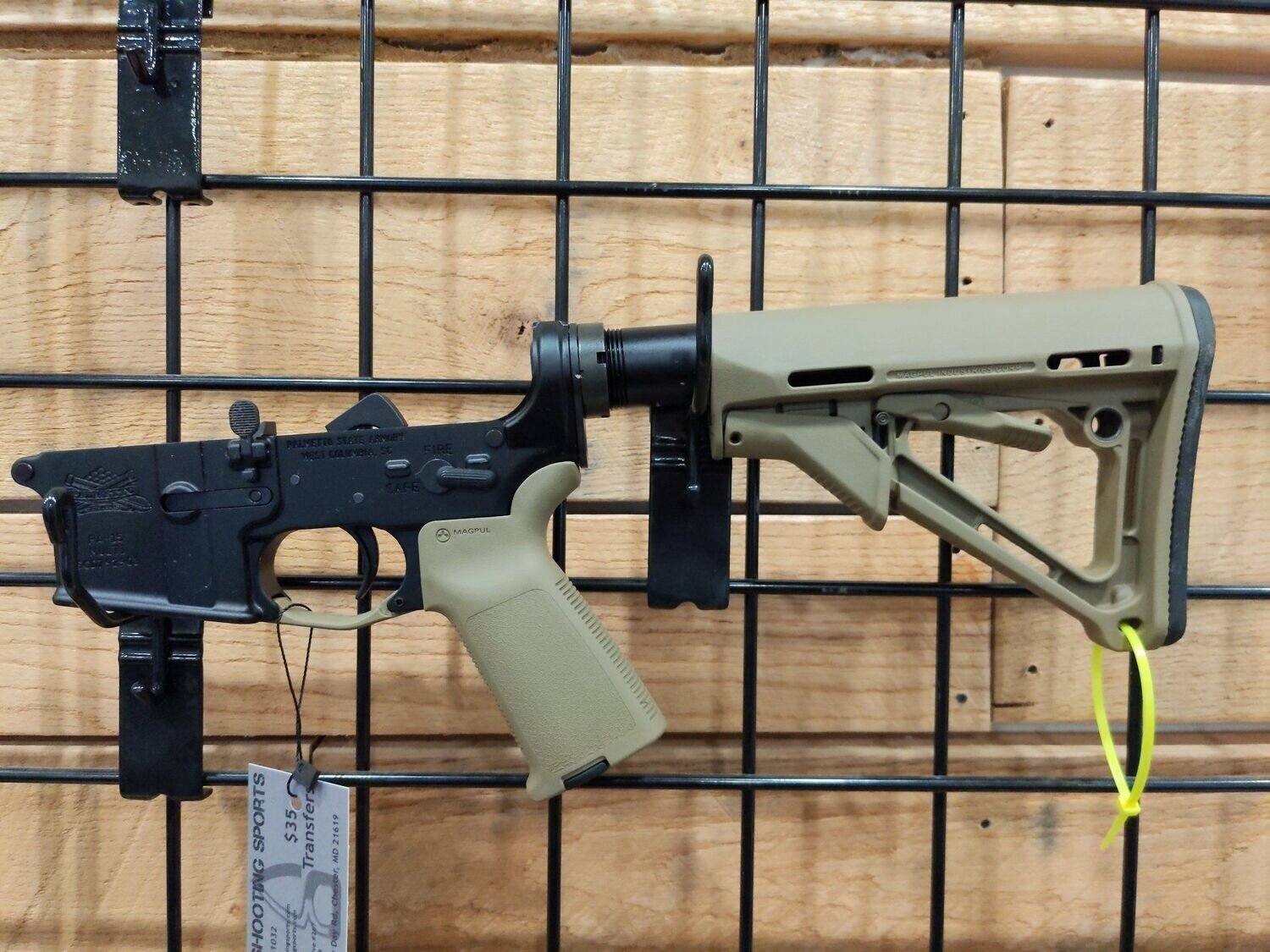 PSA AR-15 COMPLETE LOWER - MAGPUL CTR EDITION - FDE