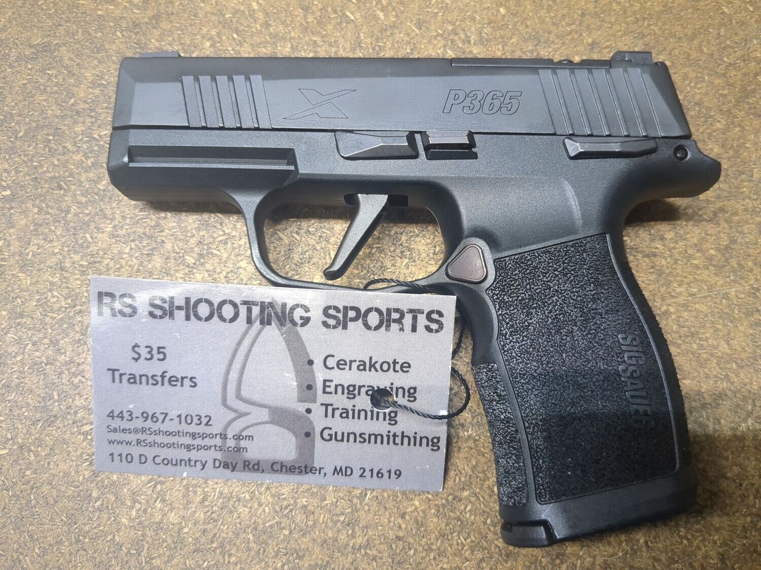 P365X 9MM 3.1" 10+1 NS SAFETY