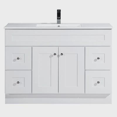 NEWPORT SHAKER STYLE MDF VANITIES WHITE