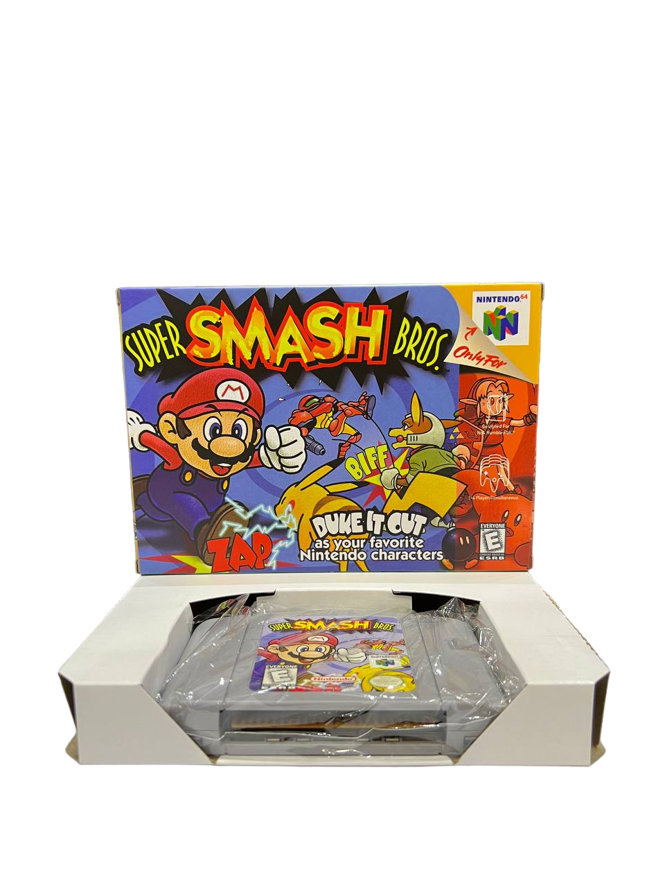 Super Smash Bros [AUTHENTIC][REPRODUCTION BOX][NTSC]