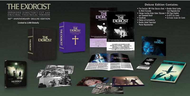 The Exorcist 50th Anniversary Deluxe Edition with Steelbook (4K-UHD ...