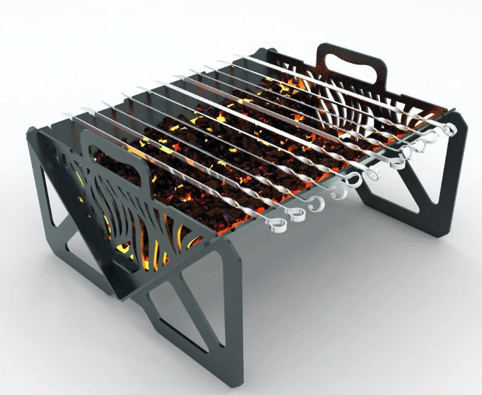 Fire Pit , Collapsible bbq, Portable barbeque