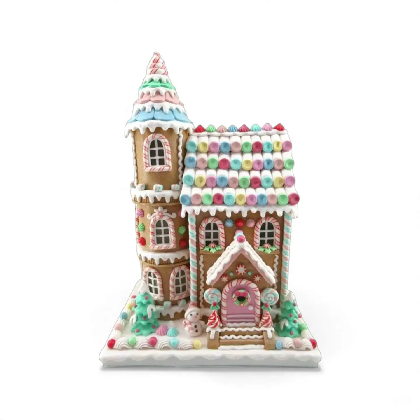 PRE-ORDER 19" Gingerbread Gumdrop House Christmas Decor *SHIPS 9/2026 ...