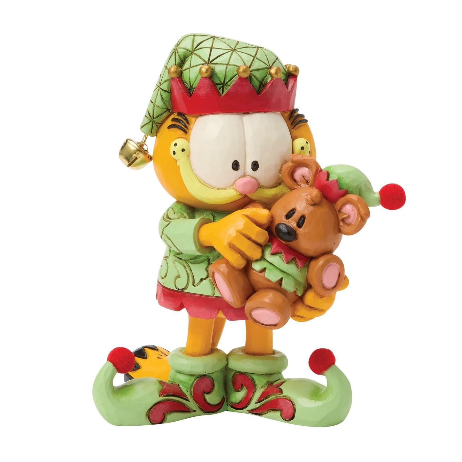PRE-ORDER Garfield And Pooky In Elf Costume By: Garfield Jim Shore ...